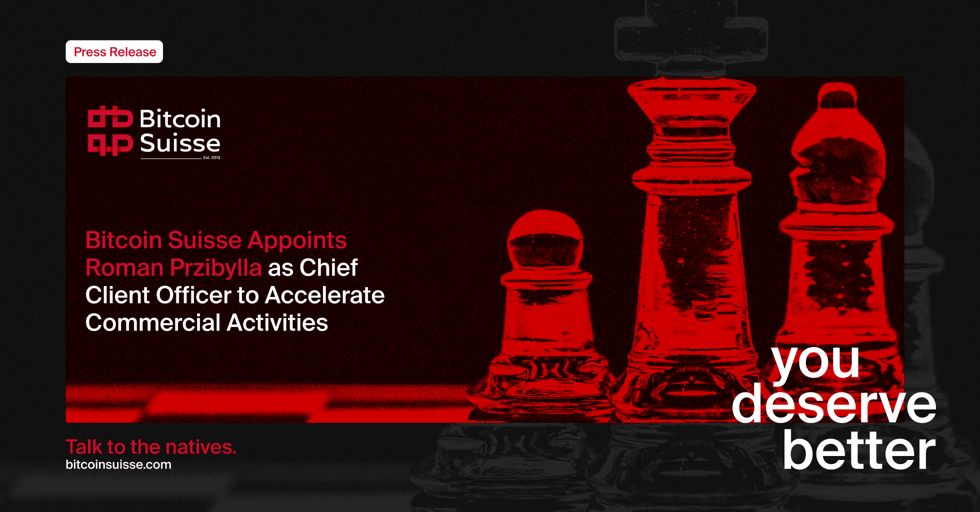 Bitcoin Suisse stärkt Wachstumsagenda mit Roman Przibylla als neuem ...